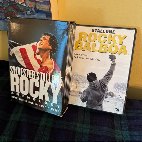 Rocky | Media | The Rocky Anthology 5 Dvd Movie Box Set Dvd Balboa ...